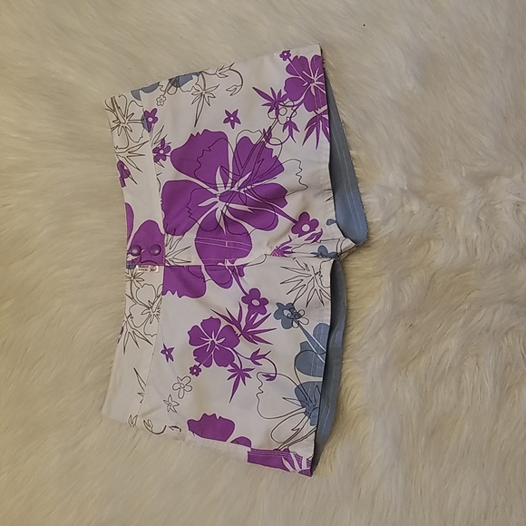 BLUE RAY | Shorts | Beach Ray White And Purple And Blue Reversible Swim ...